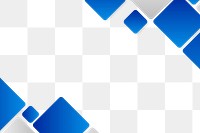 Blue geometric template design element | Premium PNG - rawpixel