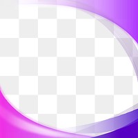 Purple curve frame template design | Premium PNG - rawpixel