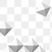 Gray geometric template design element | Free PNG - rawpixel