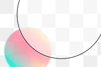 Gradient circle pattern design element | Premium PNG - rawpixel