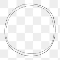 Round doodle sticker design element | Premium PNG - rawpixel