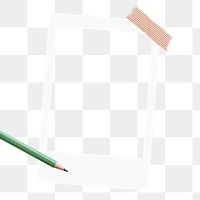White instant frame design element | Free PNG - rawpixel