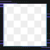 Square frame png glitch effect | Free PNG - rawpixel