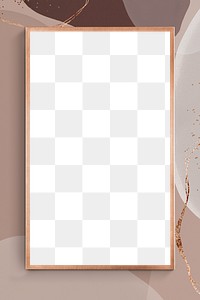 Png copper frame abstract background | Free PNG - rawpixel