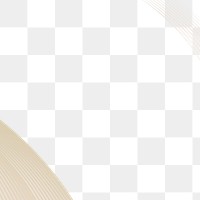 Beige border curve abstract png | Free PNG - rawpixel