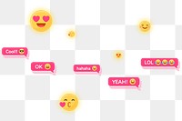 Positive png social media comments | Premium PNG Sticker - rawpixel