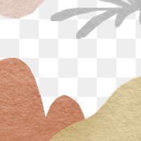 Png abstract earth tone border | Free PNG - rawpixel