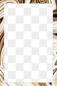 Liquid marble frame png gold | Premium PNG - rawpixel