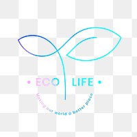 Eco life environmental logo png | Premium PNG Sticker - rawpixel