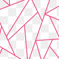 Pink geometric triangle background png | Premium PNG - rawpixel