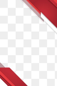 Red business border png background, | Premium PNG - rawpixel