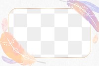 Rectangular Boho style frame png | Premium PNG - rawpixel