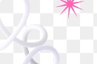 3D squiggle png transparent background, | Premium PNG - rawpixel