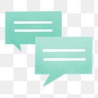 Chat box social media template | Premium PNG Sticker - rawpixel