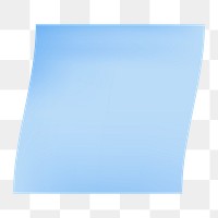 Blue square paper note social | Premium PNG Sticker - rawpixel