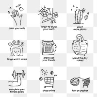 Stuck home do list design | Premium PNG - rawpixel