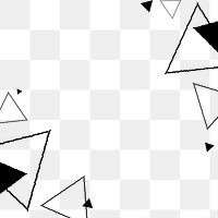 Abstract geometric triangles background design | Free PNG - rawpixel
