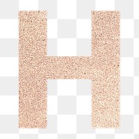 Glitter capital letter H sticker | Premium PNG Sticker - rawpixel