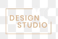 Design studio png gold cute | Premium PNG - rawpixel