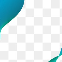 Blue curved frame transparent background | Premium PNG - rawpixel