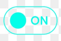 Png blue toggle button transparent | Premium PNG Sticker - rawpixel