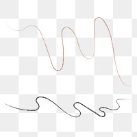 Squiggle line png sticker transparent | Premium PNG - rawpixel