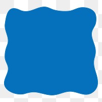 Blue square png sticker, geometrical | Premium PNG - rawpixel