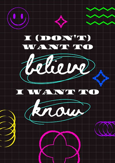 Funky party poster templates, neon | Premium PSD - rawpixel