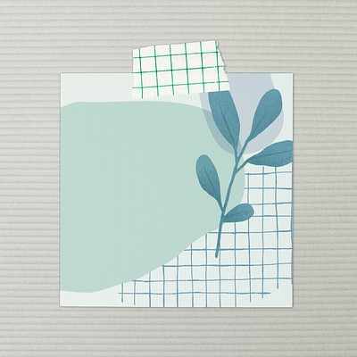 Aesthetic note paper mockup, stationery | Premium PSD Mockup - rawpixel