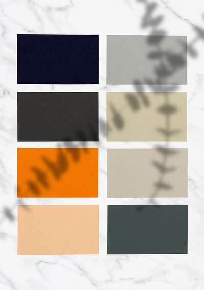 Colored sample paper square mockups | Premium PSD Mockup - rawpixel