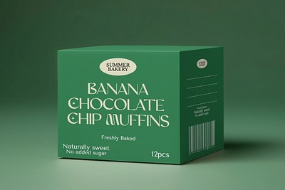 Green carton box mockup, editable | Premium Mockup Generator - rawpixel