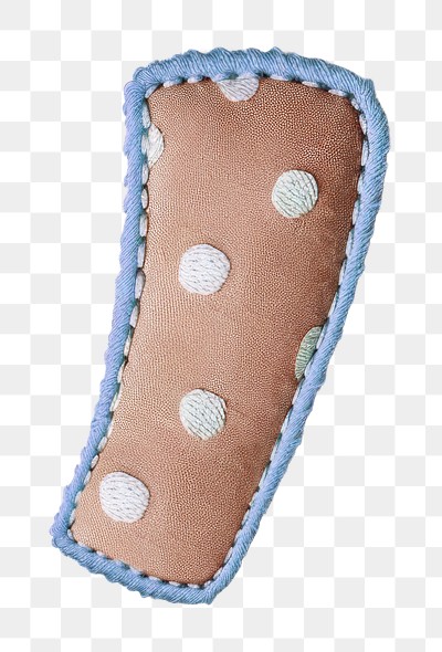 Comma png fabric stitch sign, | Free PNG - rawpixel