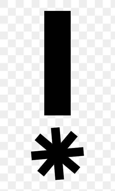 Exclamation Mark sign png abstract | Free PNG - rawpixel