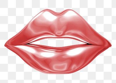 Lips icon png holographic fluid | Free PNG - rawpixel