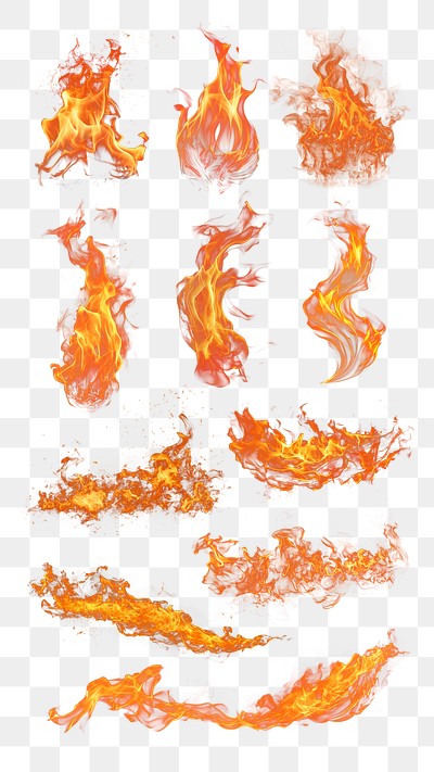 Fire flame effect png cut | Premium PNG - rawpixel
