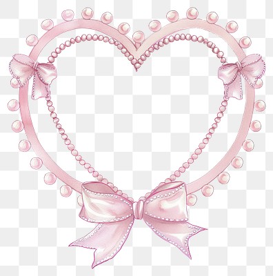 PNG Elegant pink heart frame | Premium PNG - rawpixel