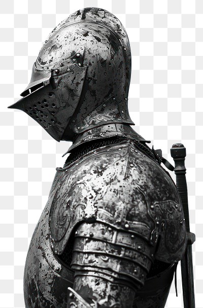 Medieval knight armor side view | Free Photo - rawpixel