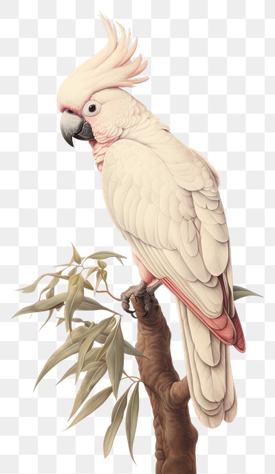 Wallpaper cockatoo drawing parrot animal. | Premium Photo Illustration ...