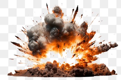 Explosion fire white background destruction. | Free Photo - rawpixel