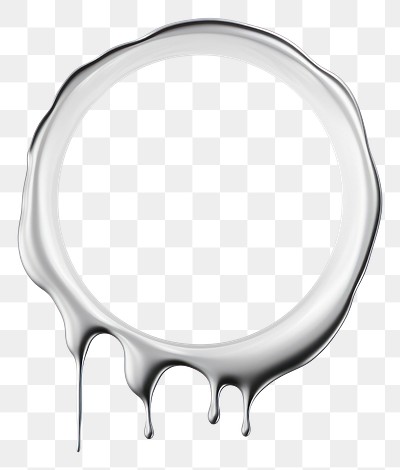 PNG Circle melting dripping metal | Premium PNG - rawpixel