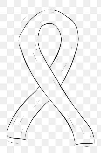 PNG Cancer ribbon sketch symbol | Free PNG - rawpixel