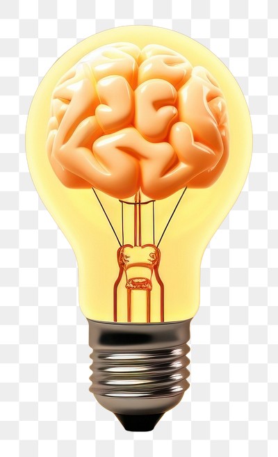 PNG Light bulb brain lightbulb | Premium PNG - rawpixel