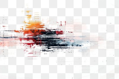 PNG glitch overlay effect, transparent | Free PNG - rawpixel