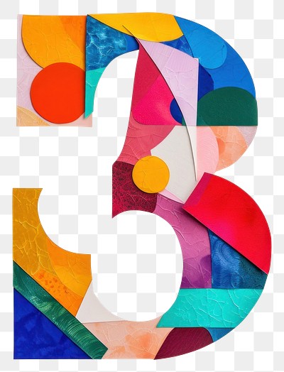 PNG Alphabet number 3 shape | Premium PNG - rawpixel