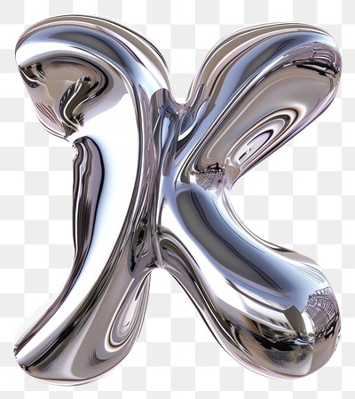 PNG Alphabet K letter silver | Premium PNG - rawpixel