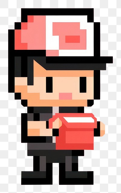 PNG Postman pixel technology nutcracker | Premium PNG - rawpixel