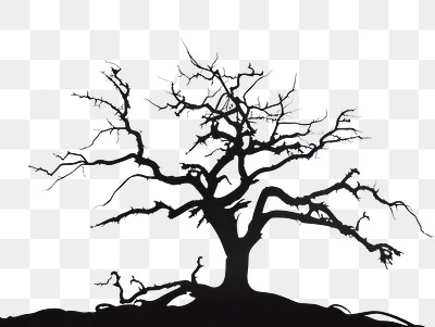 PNG Dead tree silhouette clip | Free PNG - rawpixel