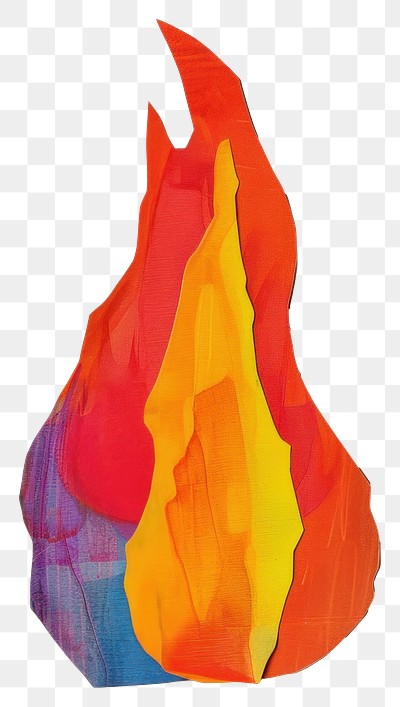 PNG Fire paper cut illustration | Premium PNG - rawpixel
