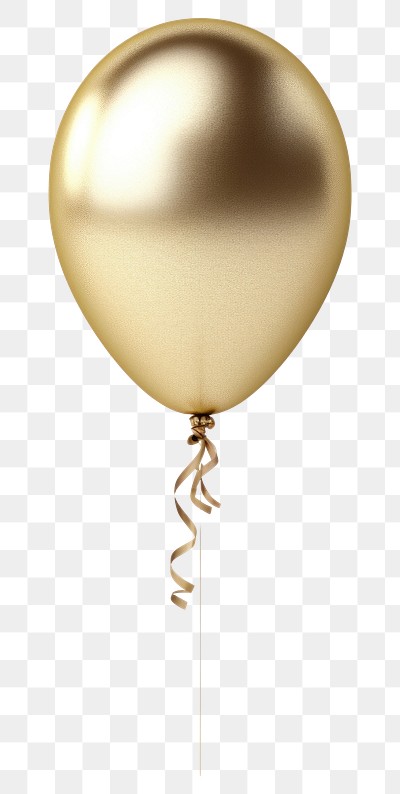 PNG Gold glitter balloon birthday | Free PNG - rawpixel