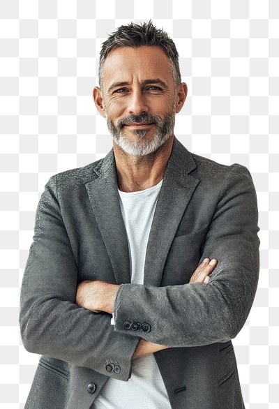 PNG Confident smiling european man | Free PNG - rawpixel